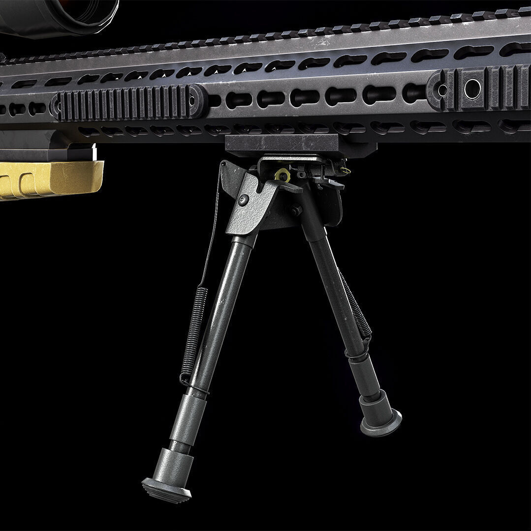 3D model Ax 388 sniper rifle VR / AR / low-poly | CGTrader