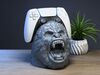 Gorilla scream head Ps5 controller stand 3D model 3D printable | CGTrader
