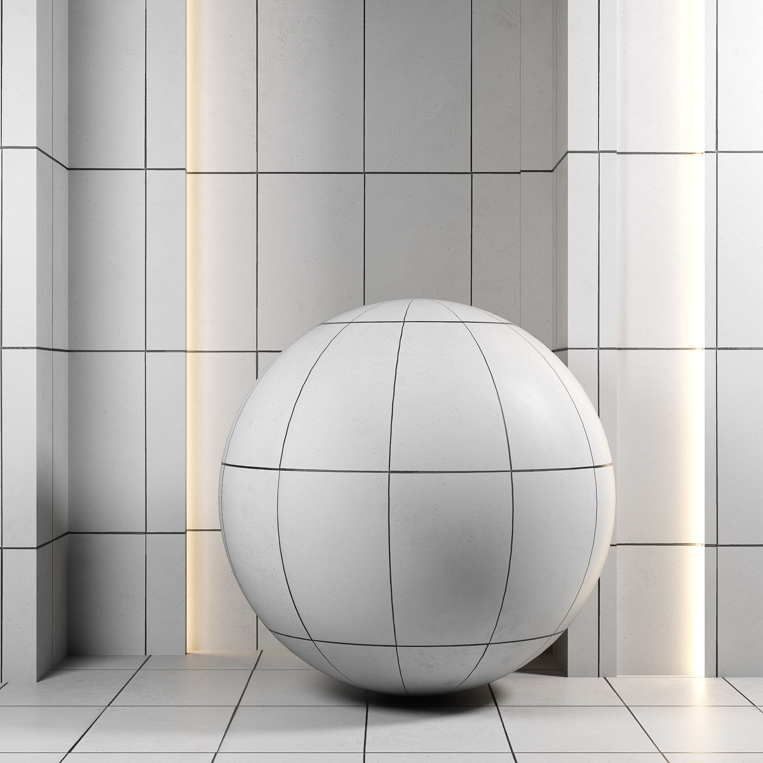 4K Concrete Panel Textures - Seamless PBR - Modern Wall Panels Texture ...