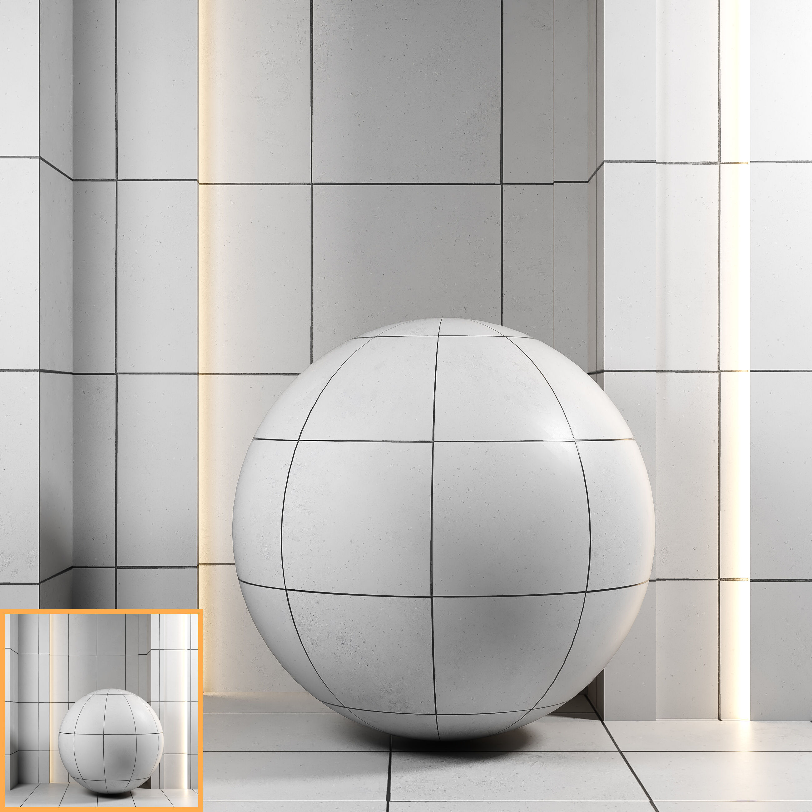 4K Concrete Panel Textures - Seamless PBR - Modern Wall Panels Texture ...