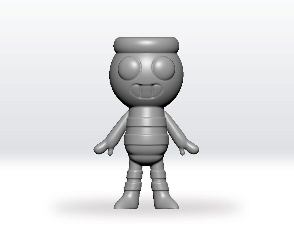 Finn 3D STL Model Dandys World STL file 3D Model Fanart 3D model 3D ...