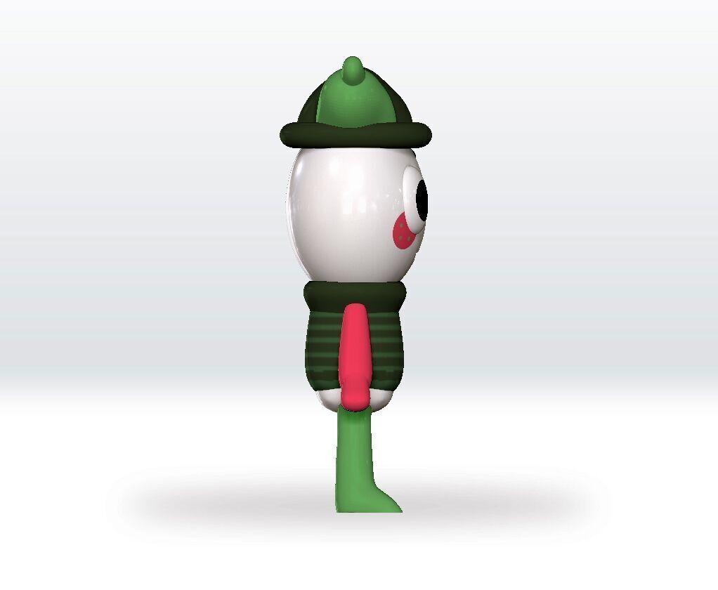 Dapperly Festive Looey STL file 3D Model Dandys World STL Fanart 3D ...