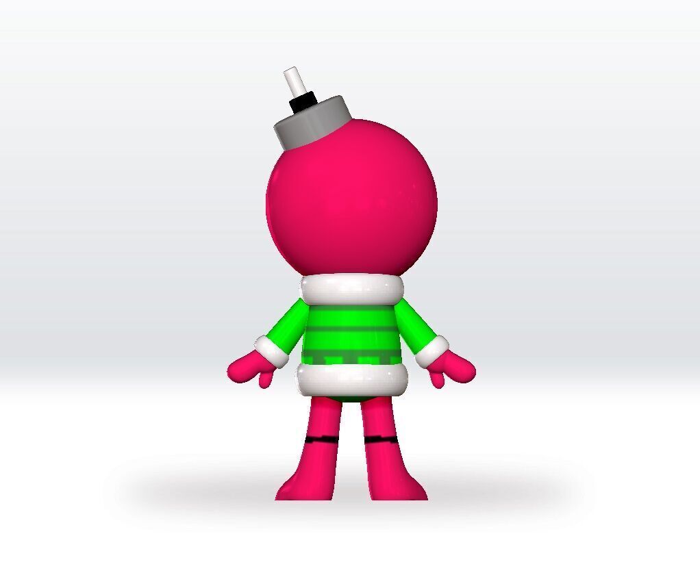 Dapperly Festive Looey STL file 3D Model Dandys World STL Fanart 3D ...