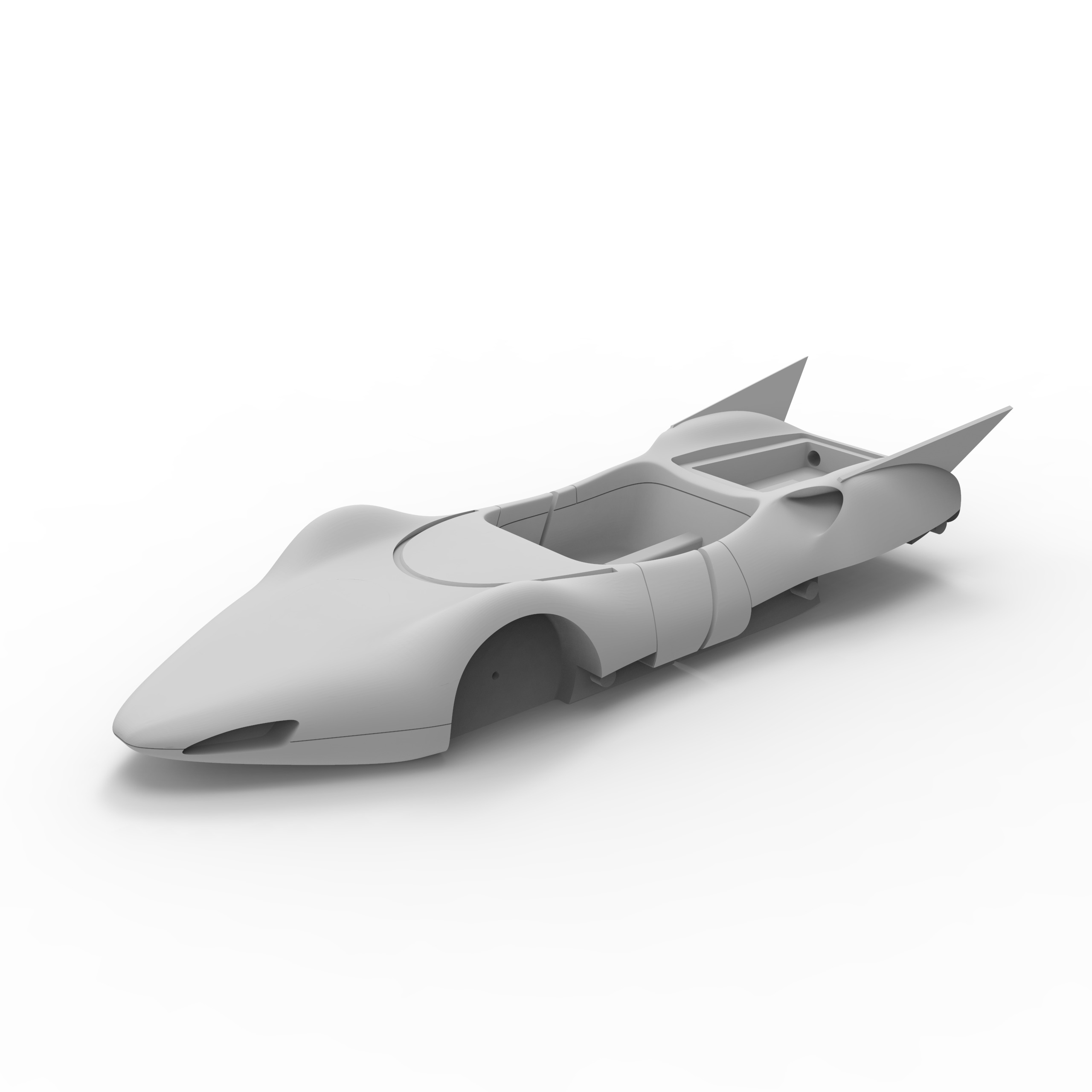 Speed Racer - Racer X Shooting Star car 3D Printing file 3D model 3D ...