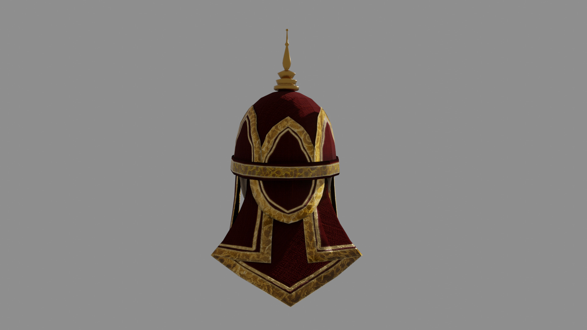 3D model Thai royal guard helmet VR / AR / low-poly | CGTrader