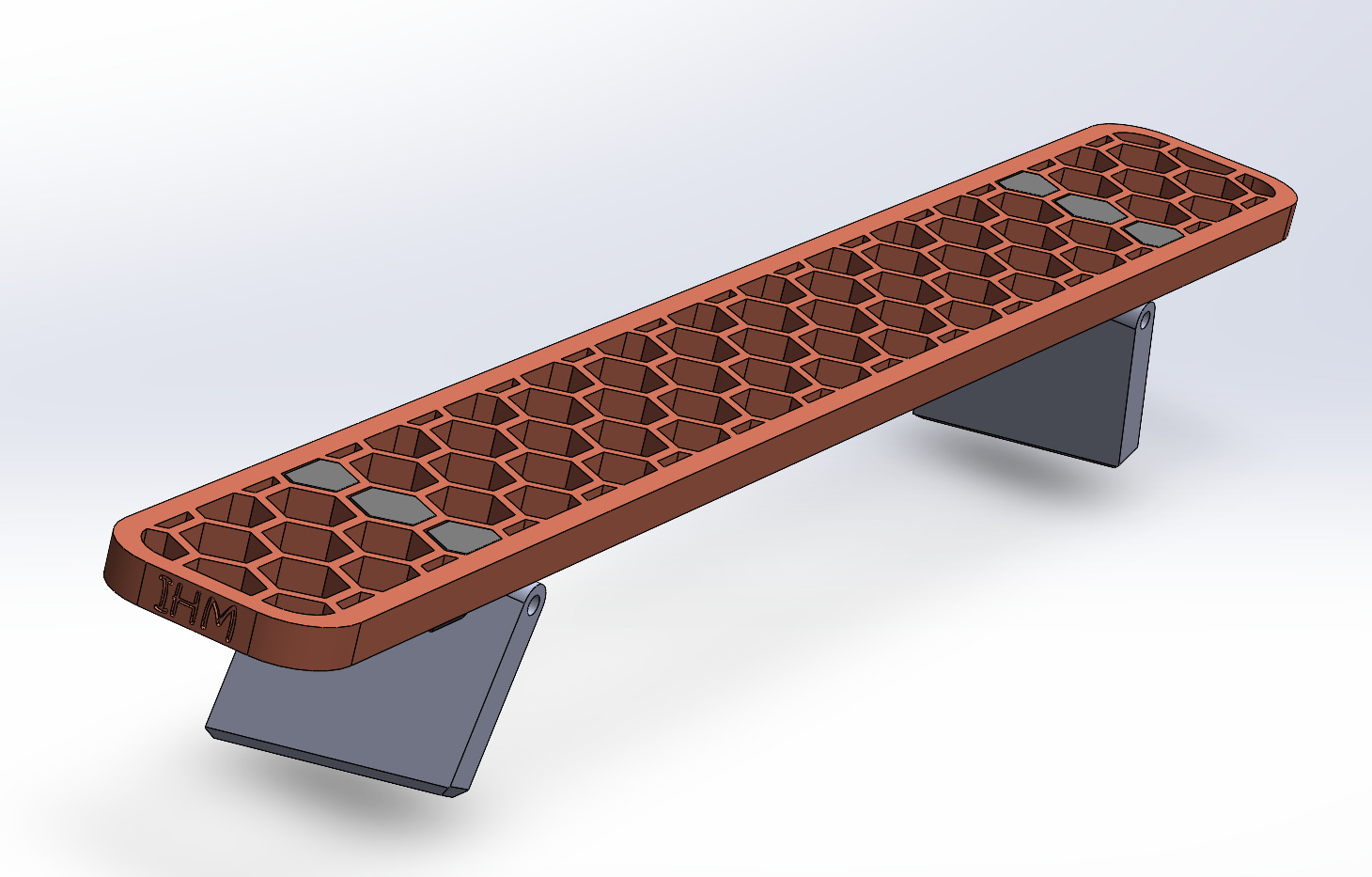 3D Printed Laptop Stand 3D model 3D printable | CGTrader