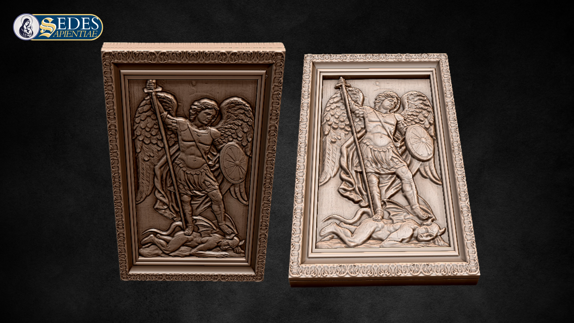 Saint Michael Archangel Bas Relief 3D Model 3D model 3D printable ...