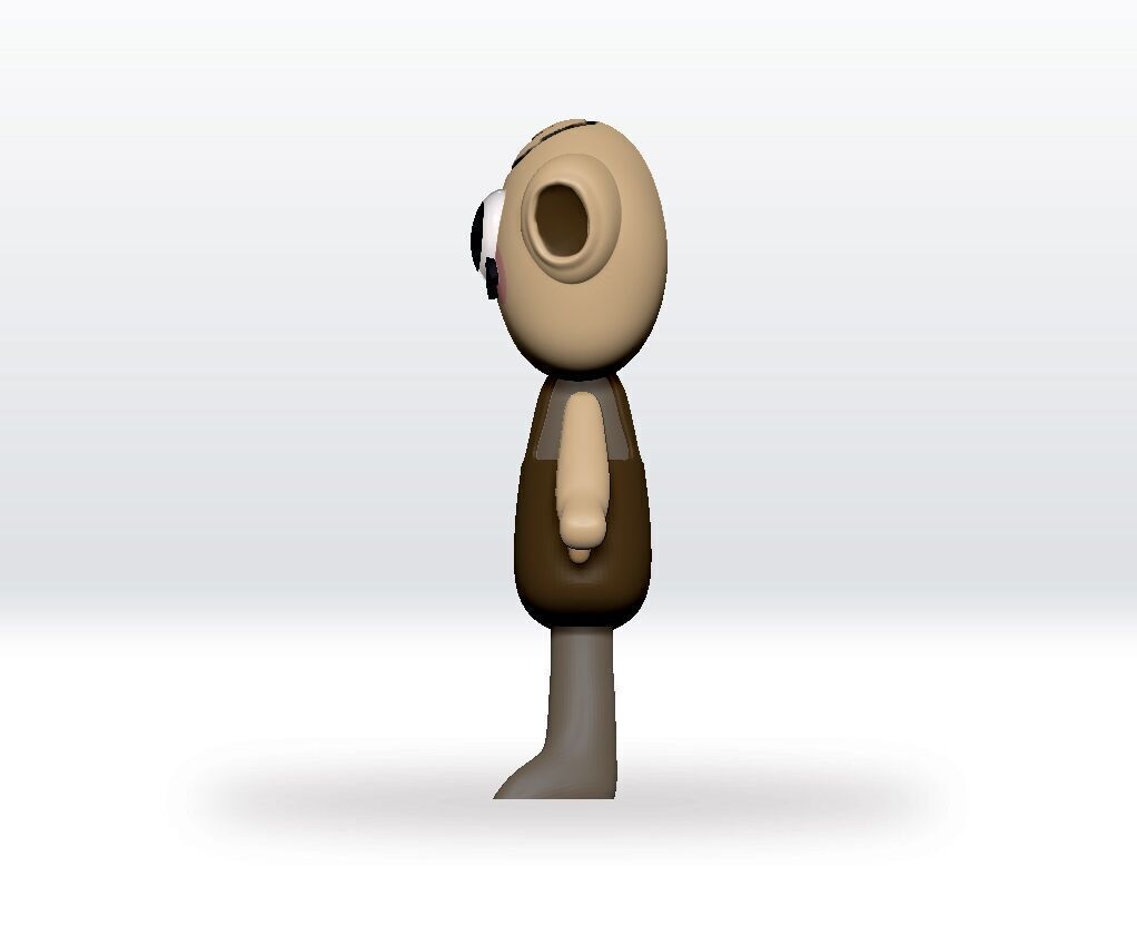 Shelly STL 3D file Dandys World 3D FANART Model of Dandy 3D model 3D ...