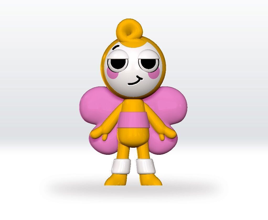 Dandys World glisten STL 3D Model file Character Fanart 3D model 3D ...