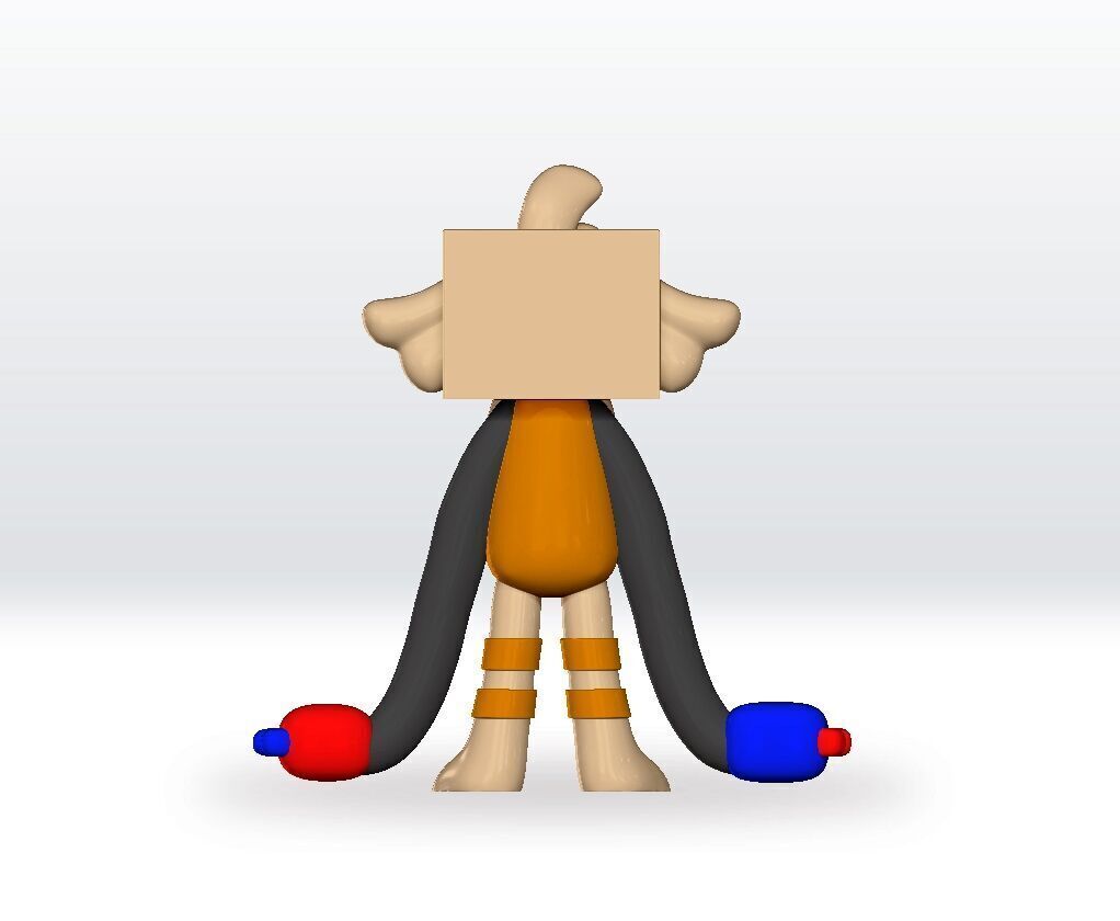 Dandys World Goob STL 3D Model Character Fanart 3D model 3D printable ...