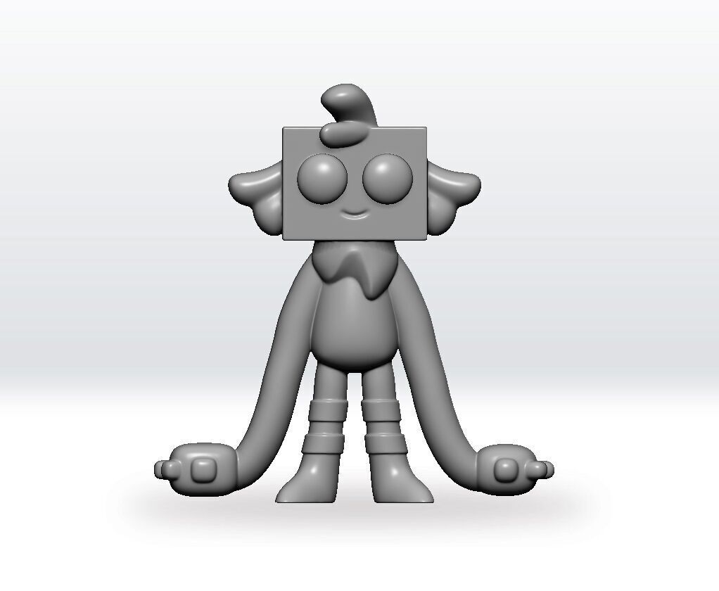 Dandys World Goob STL 3D Model Character Fanart 3D model 3D printable ...