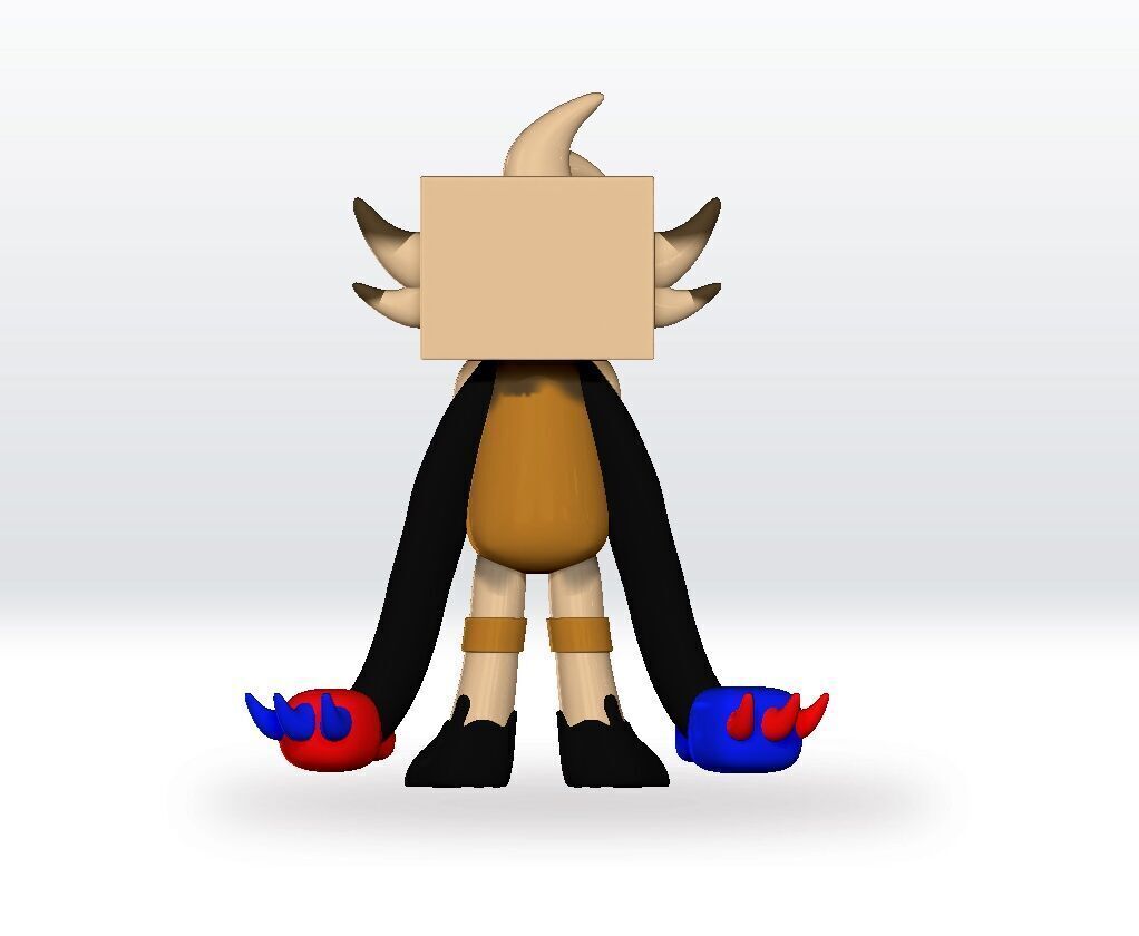 Dandys World Twisted Goob STL 3D Model Character Fanart 3D model 3D ...