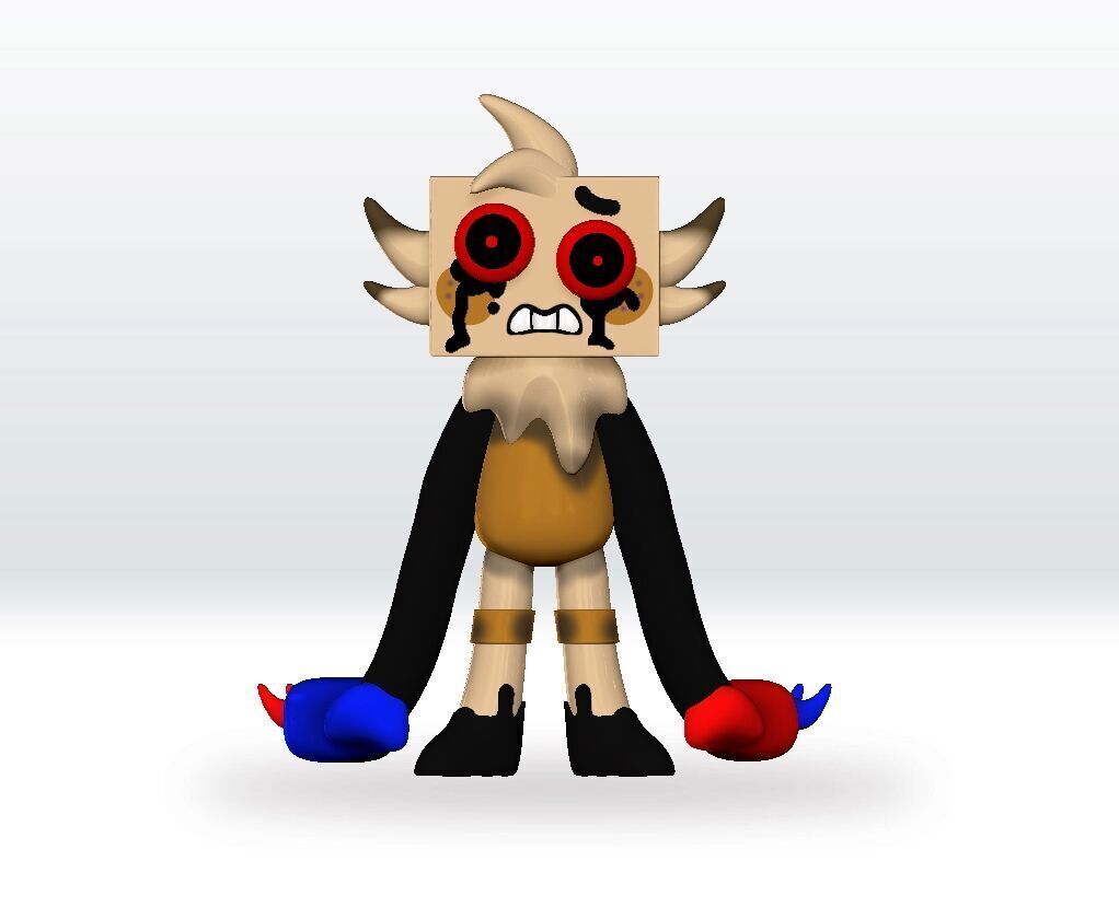 Dandys World Twisted Goob STL 3D Model Character Fanart 3D model 3D ...