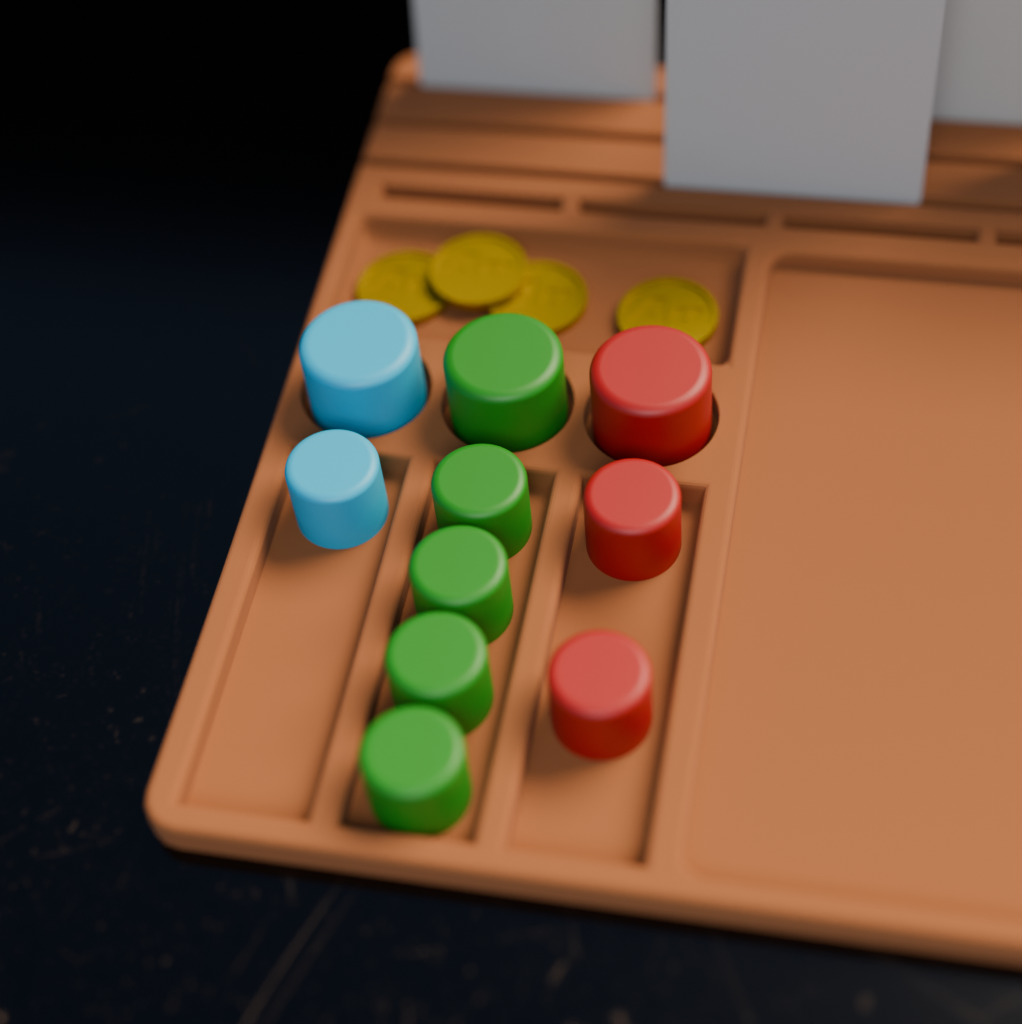 Talisman OR Generic Board Game Player Tracker 3D model 3D printable ...
