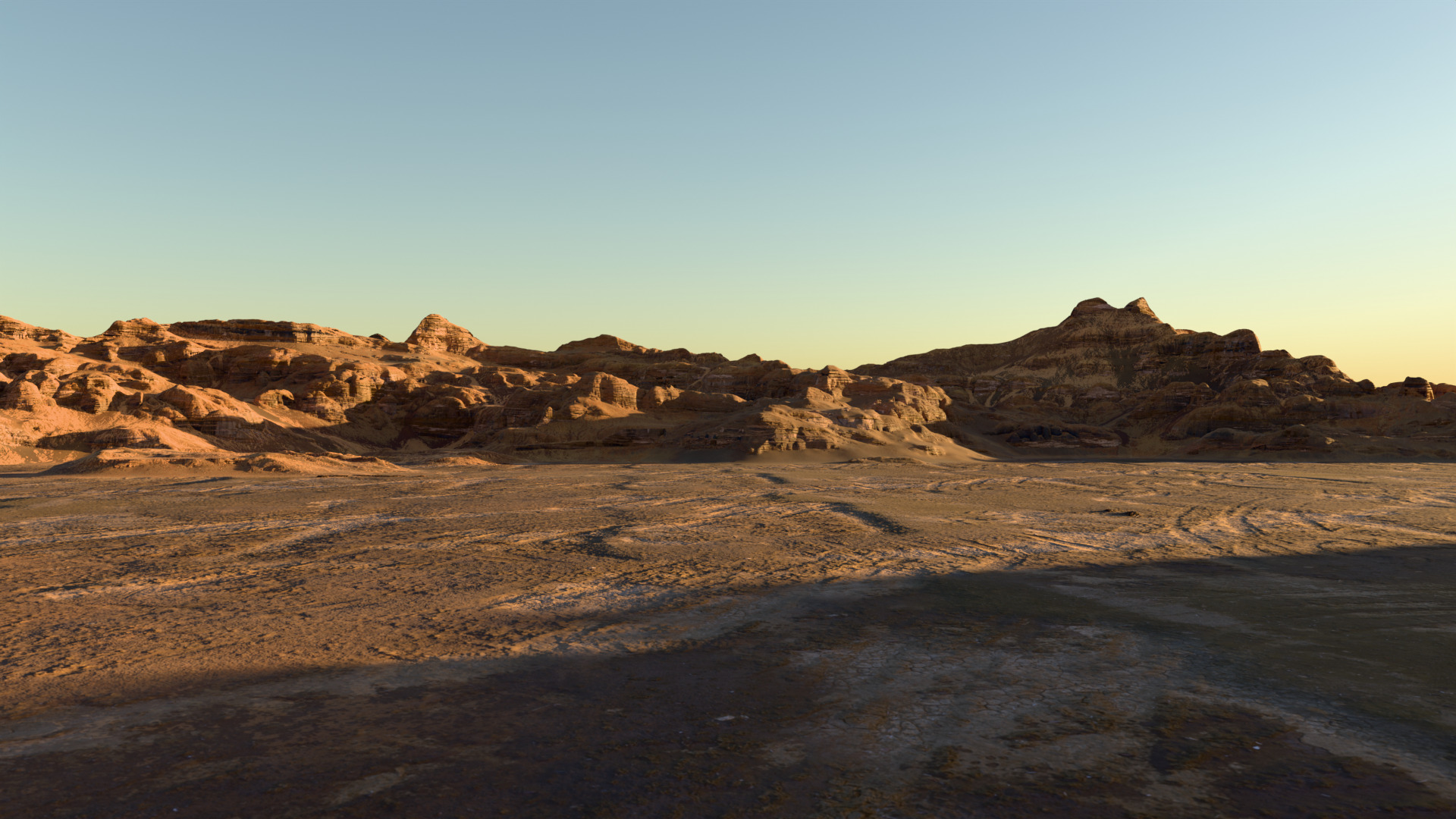 Rocky Landscape Background 3D model | CGTrader