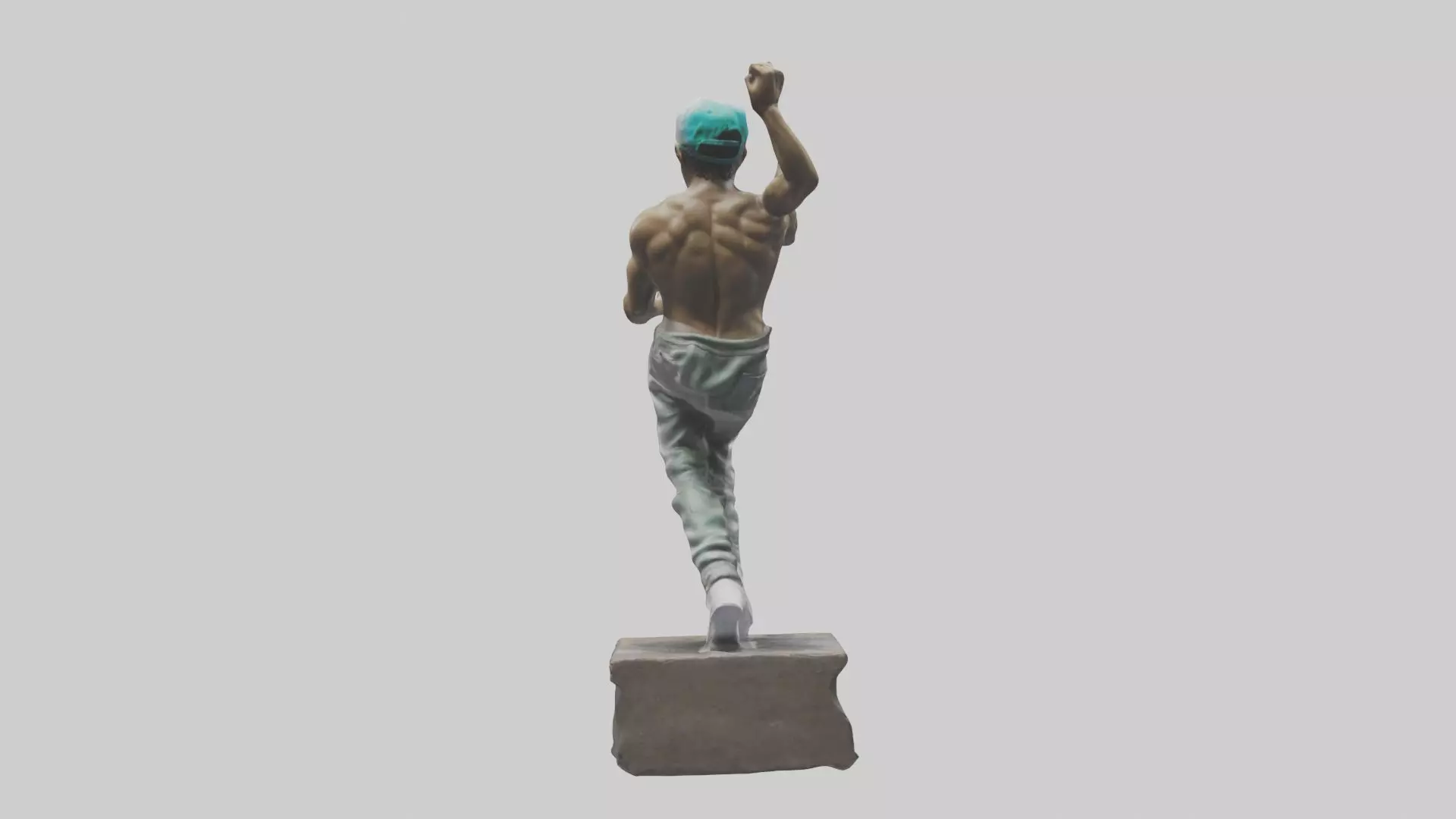 Breakdancing Bboy statue model 3D model | CGTrader