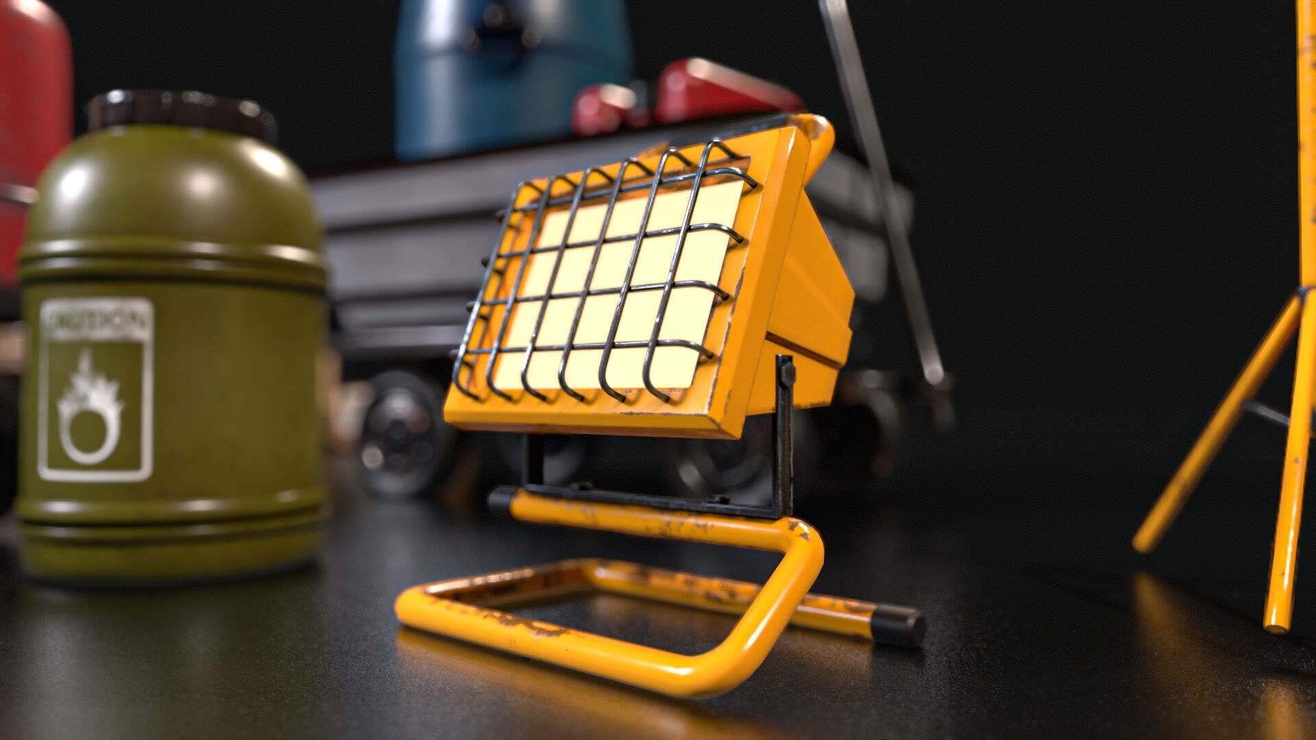 3D model 36 Warehouse Props VR / AR / low-poly | CGTrader