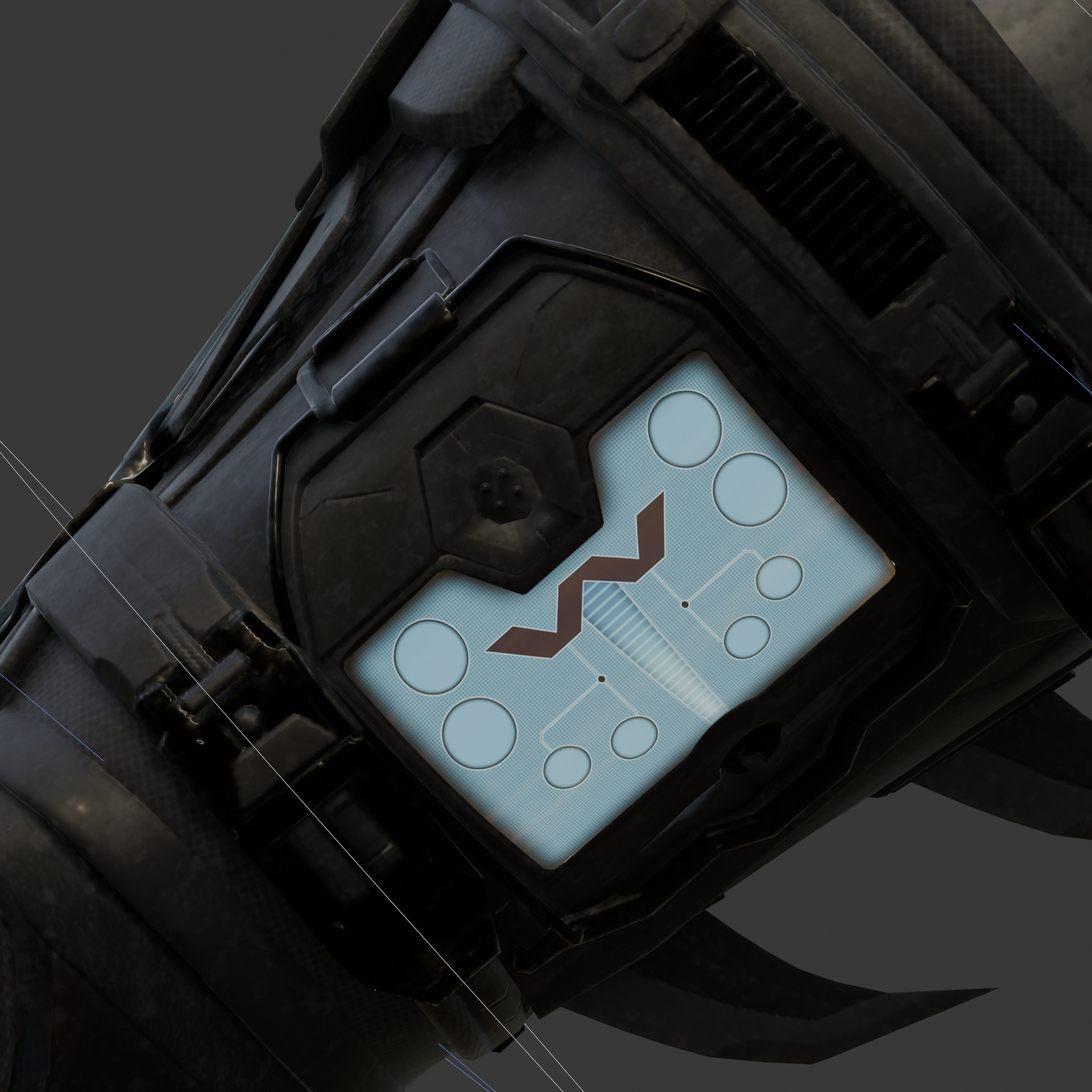 3D model Batman 3D Model Arkham Knight Fully Rigged Cape Blender FBX ...