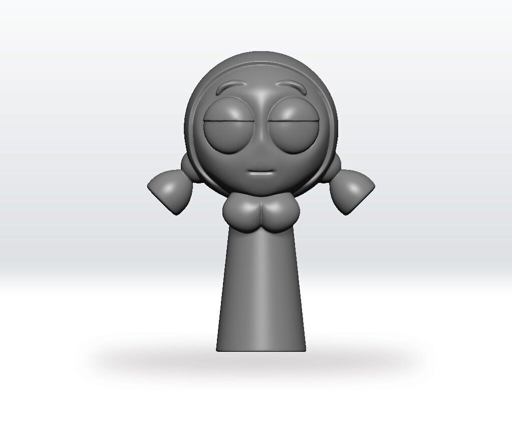Sprunki doll Squid game STL 3D Character Fanart 3D model 3D printable ...