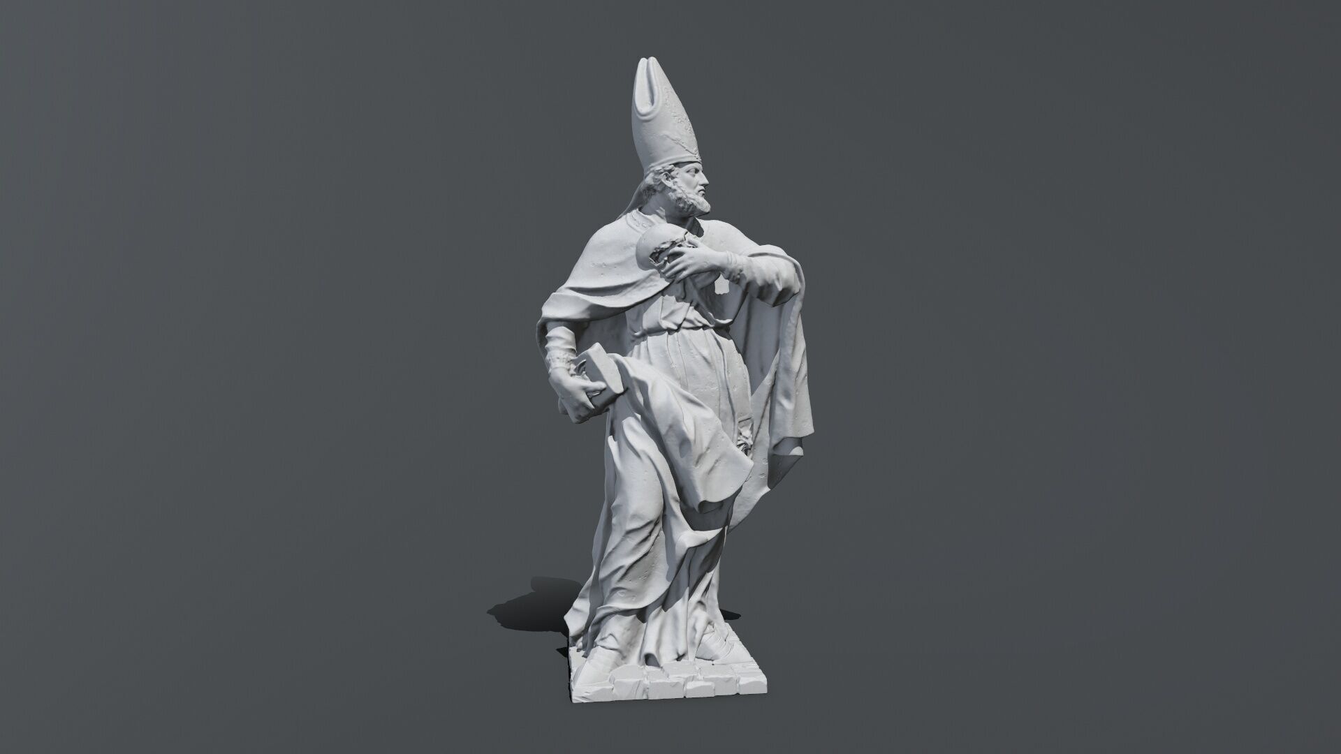 Print Man Statue Stl 3D model 3D printable | CGTrader