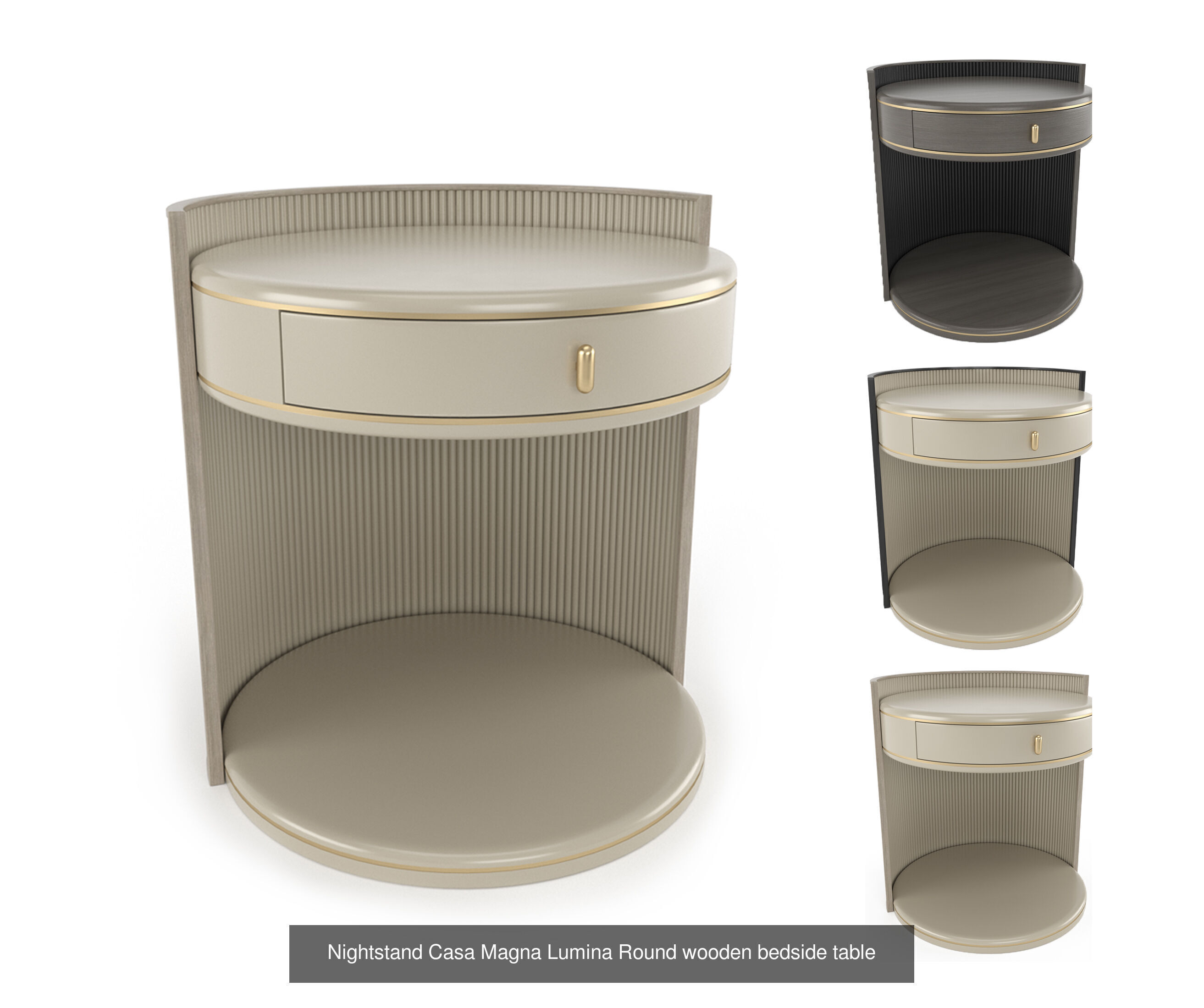 Nightstands Bedside table collection | CGTrader