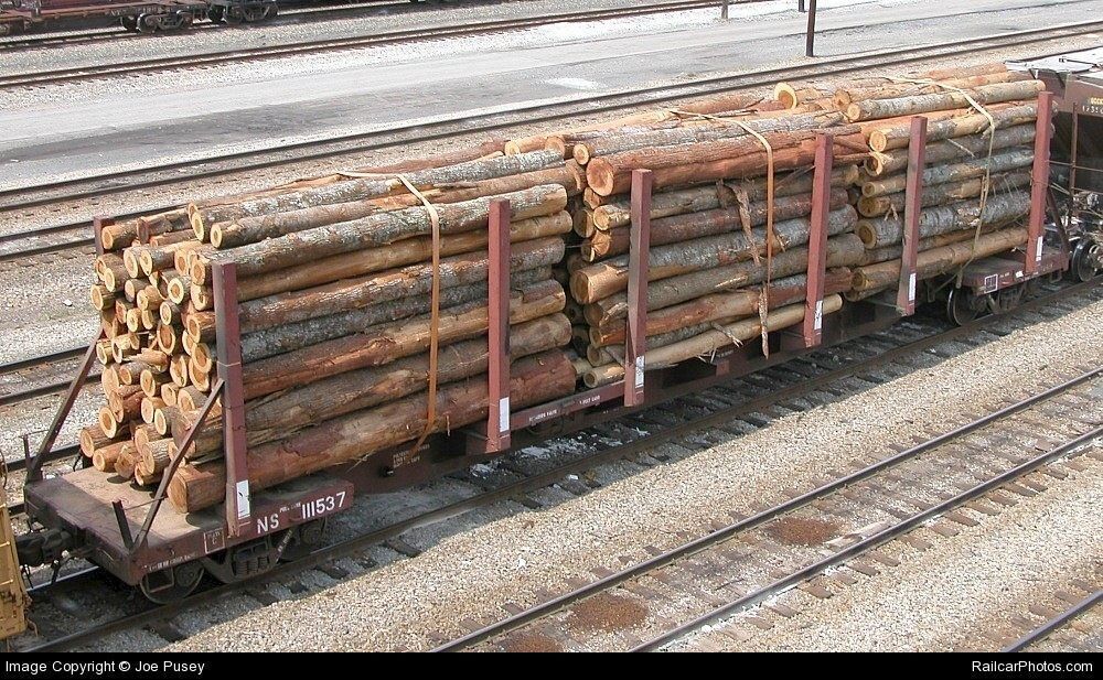 HO Ortner 65 FS-139 Skeleton Pulpwood Log Car 3D model 3D printable ...