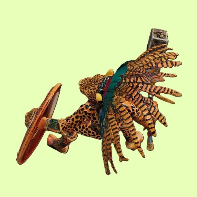 Aztec Jaguar Warrior 3D model 3D printable | CGTrader