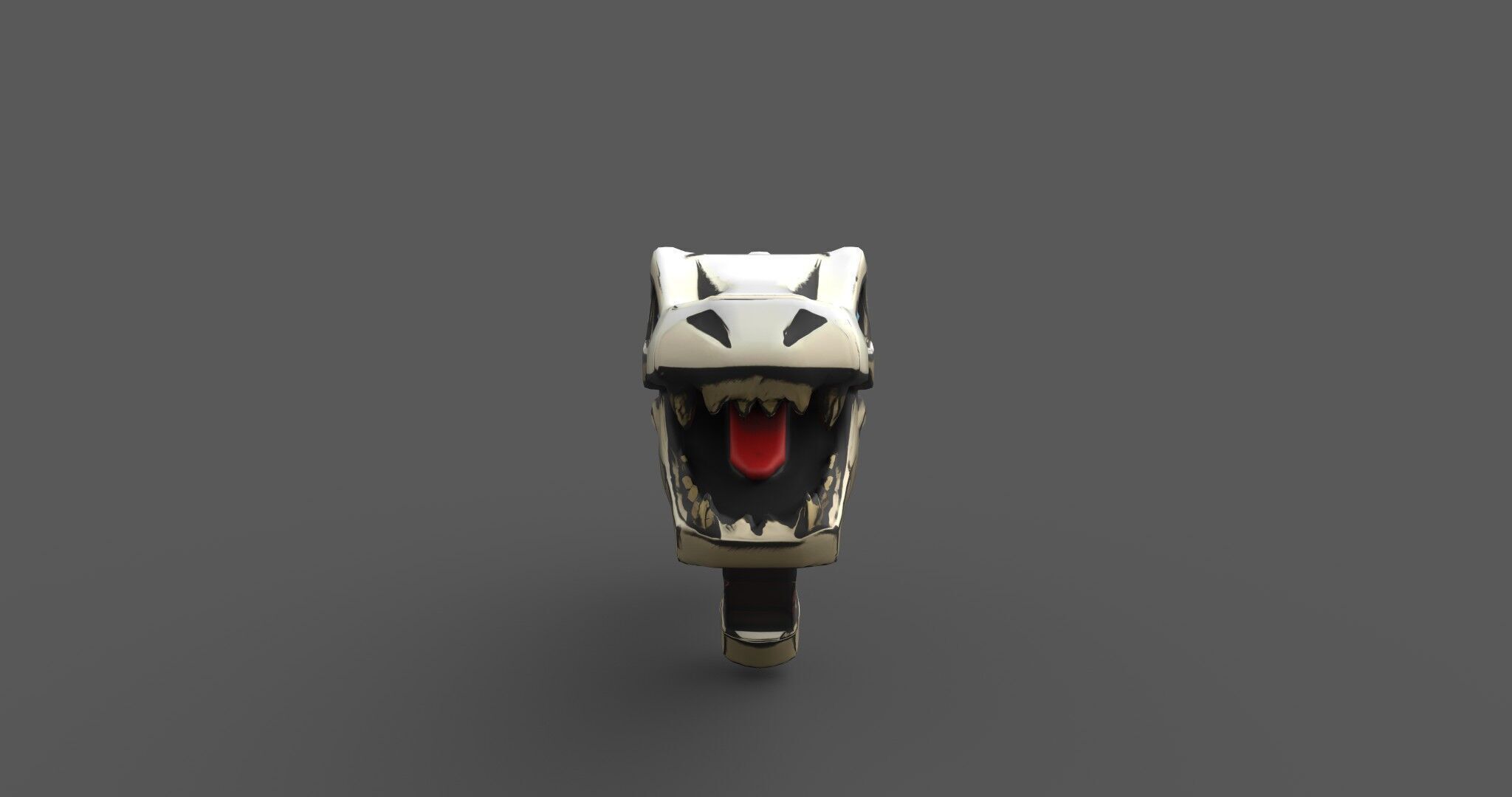 3D model Prehistoric Howler Launcher- Stylized 3D Model VR / AR / low ...