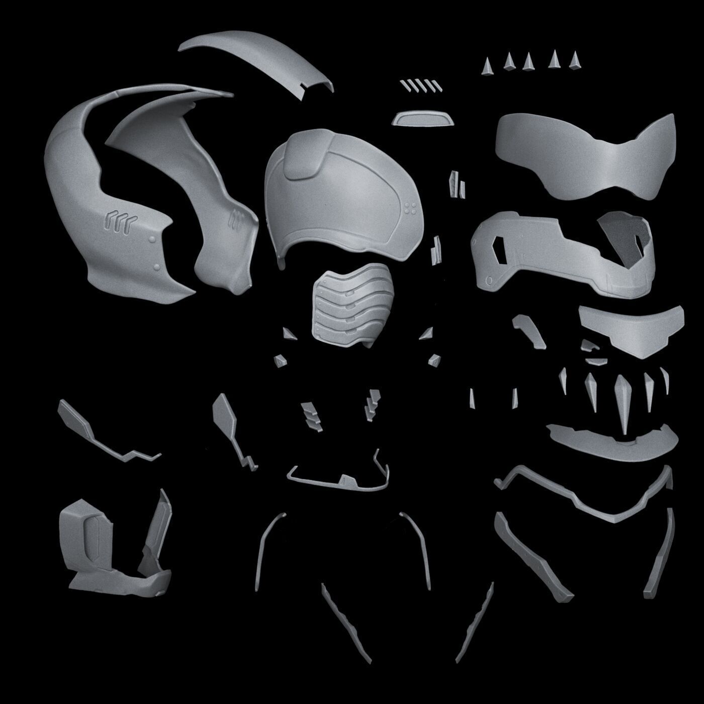 Doom The Dark ages HEAD 3D model 3D printable | CGTrader