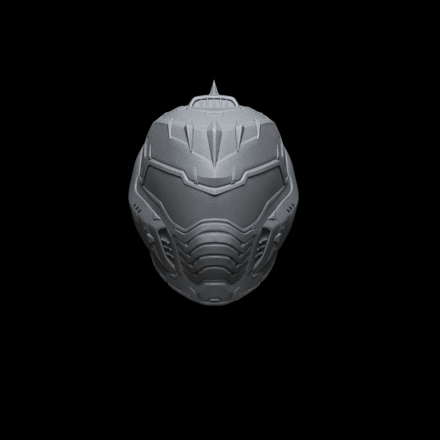 Doom The Dark ages HEAD 3D model 3D printable | CGTrader