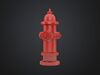 3D model Stylized Fire Hydrant Prop Game Asset for Urban Environments ...