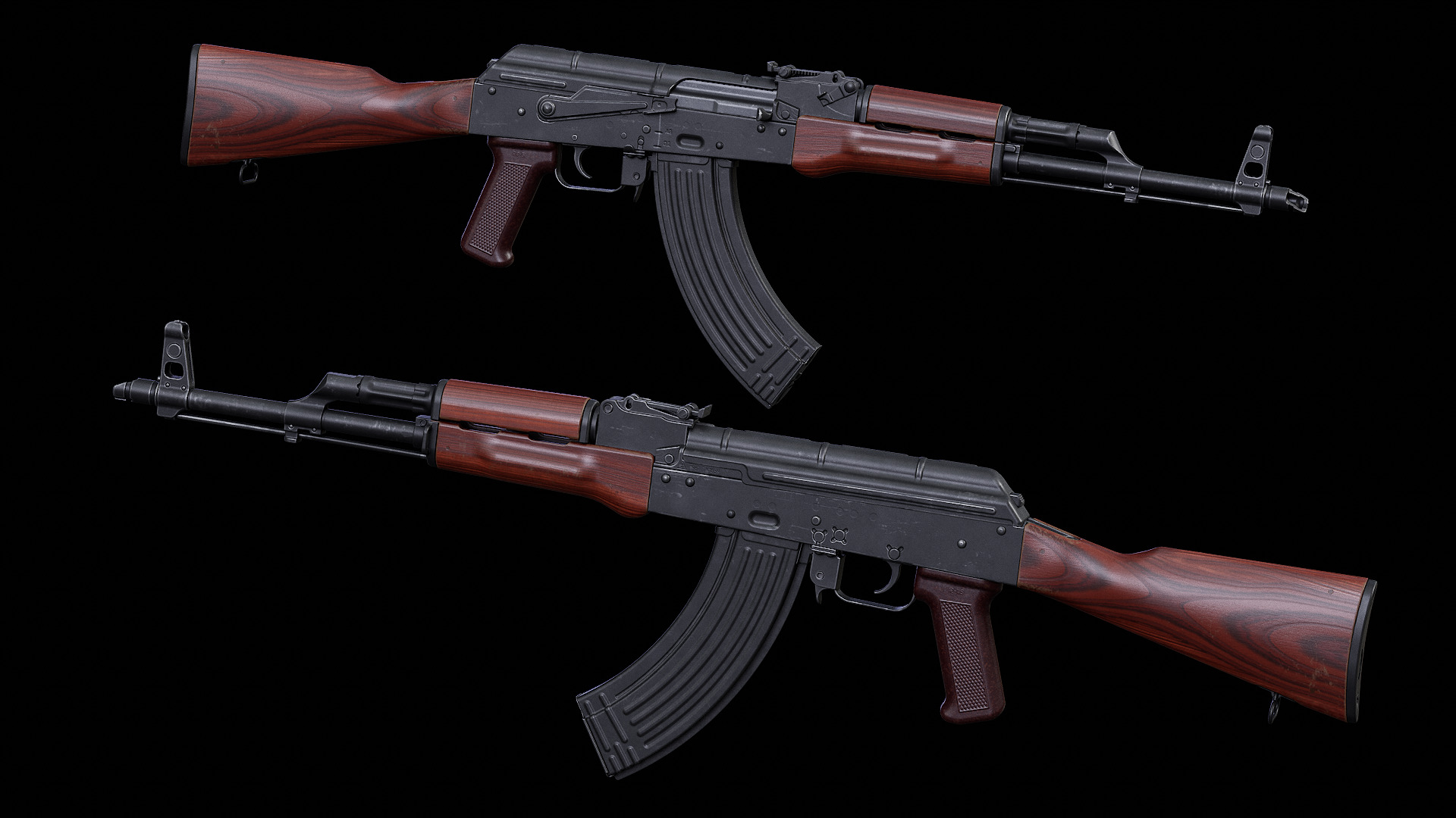 3D model AKM KPYK VR / AR / low-poly | CGTrader