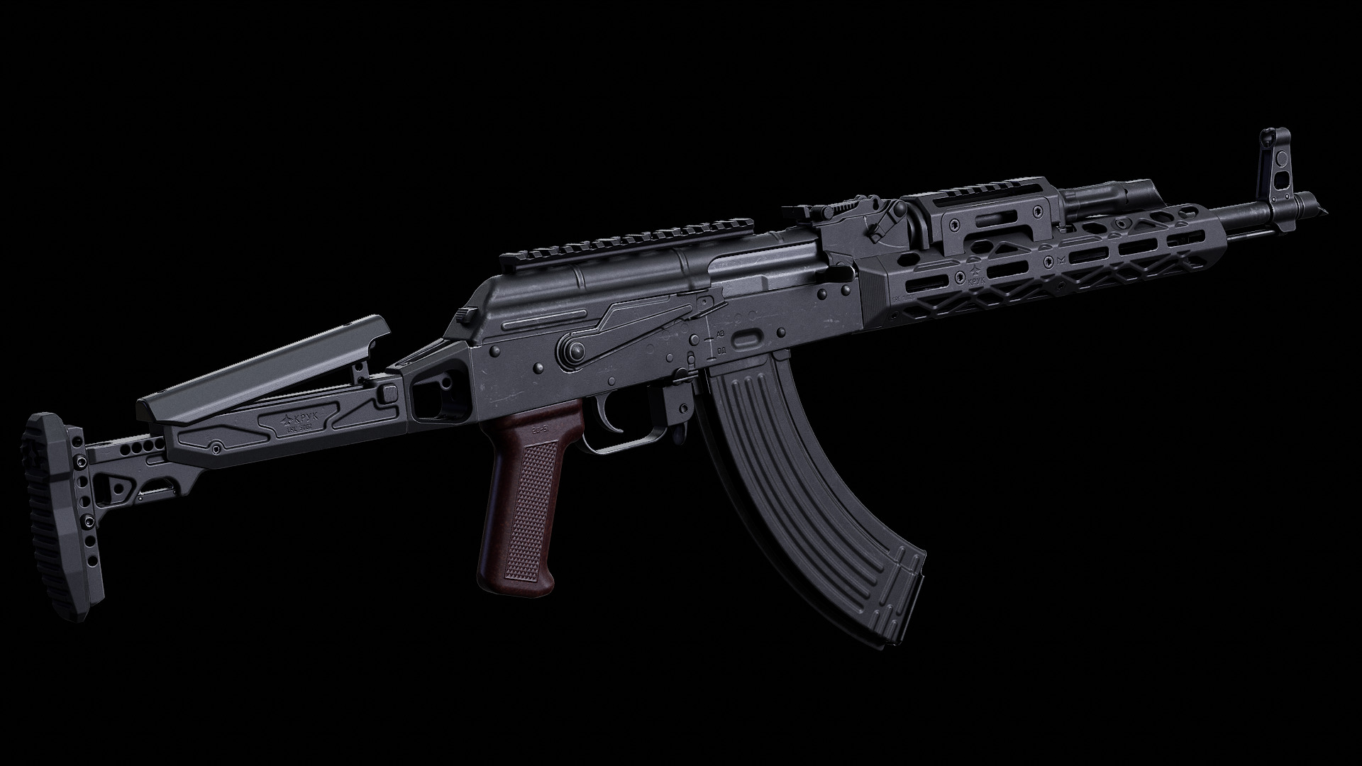 3D model AKM KPYK VR / AR / low-poly | CGTrader