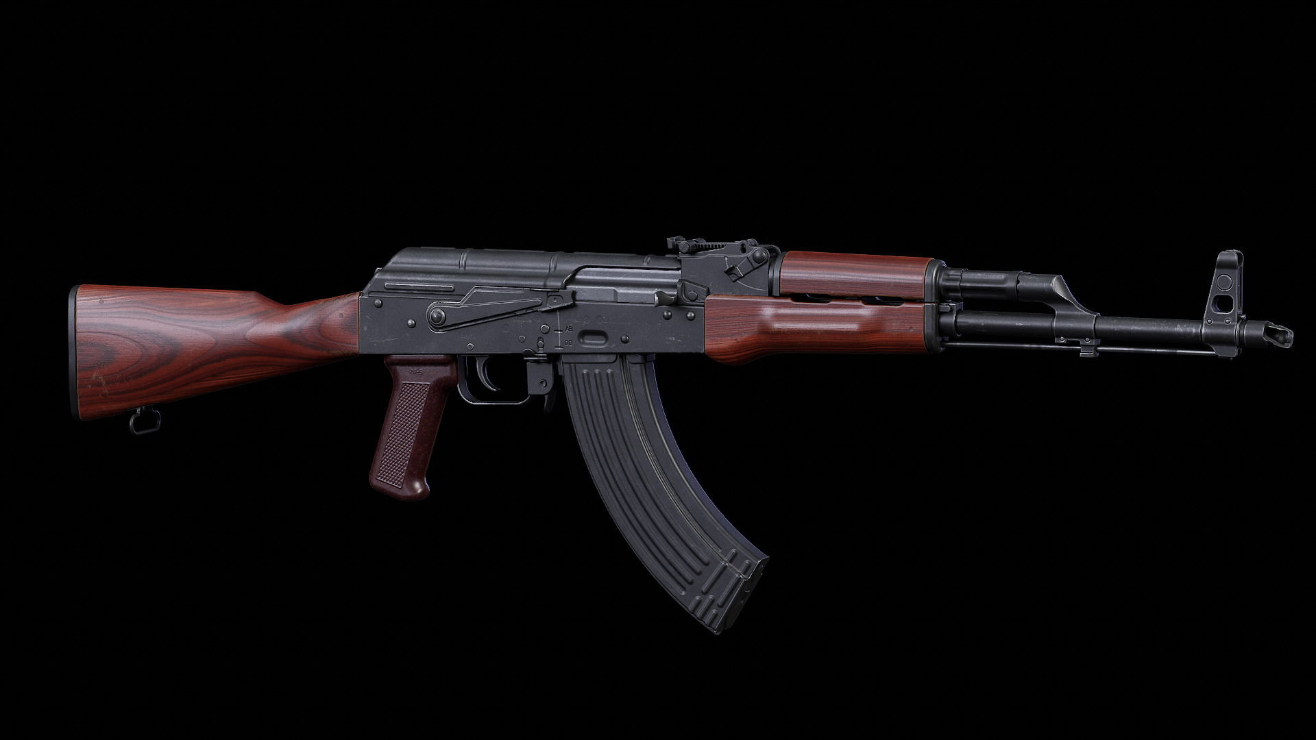 3D model AKM KPYK VR / AR / low-poly | CGTrader