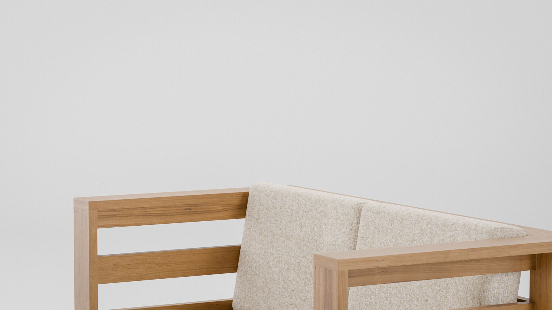 3D model Teak wood chairs couch and table VR / AR / low-poly | CGTrader