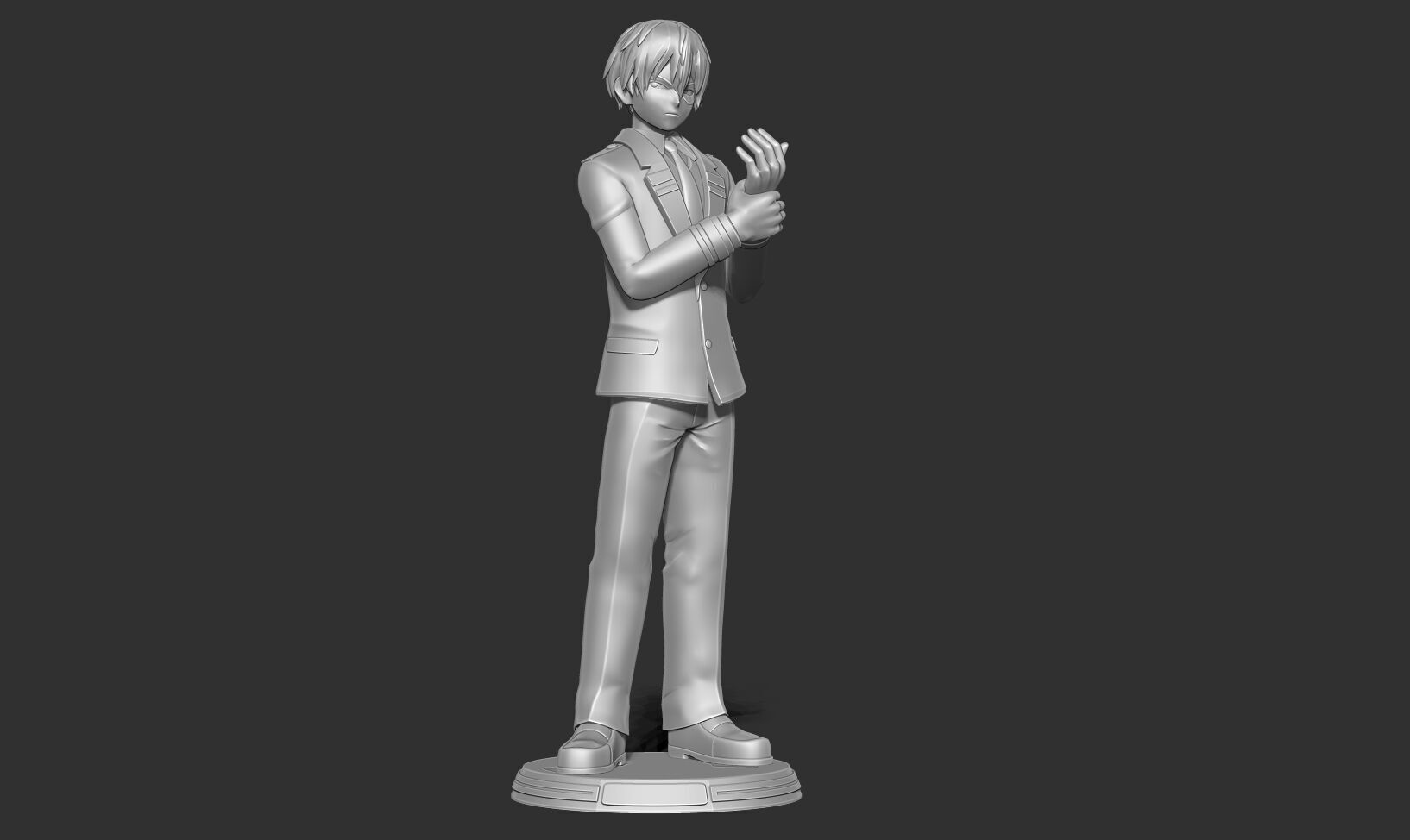 Shoto Todoroki - My Hero Academia free 3D model 3D printable | CGTrader