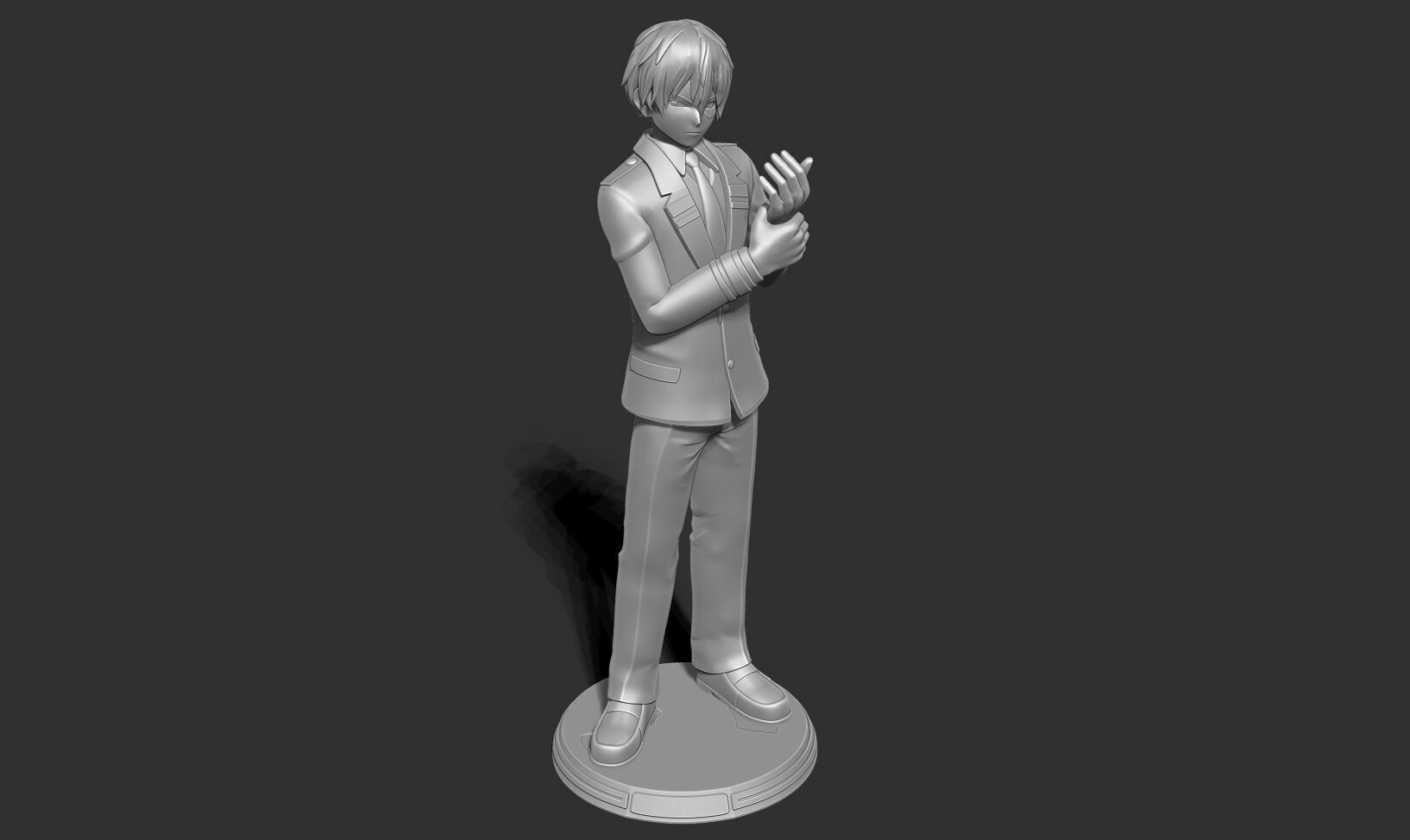 Shoto Todoroki - My Hero Academia free 3D model 3D printable | CGTrader