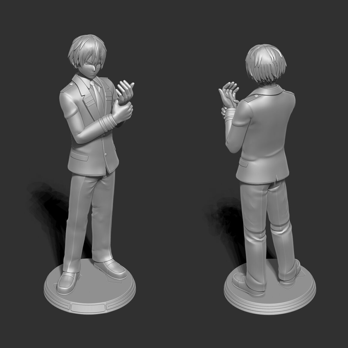 Shoto Todoroki - My Hero Academia free 3D model 3D printable | CGTrader