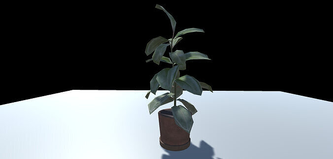 Realistic 3D HD Plant - High-Quality OBJ Model free VR / AR / low-poly ...