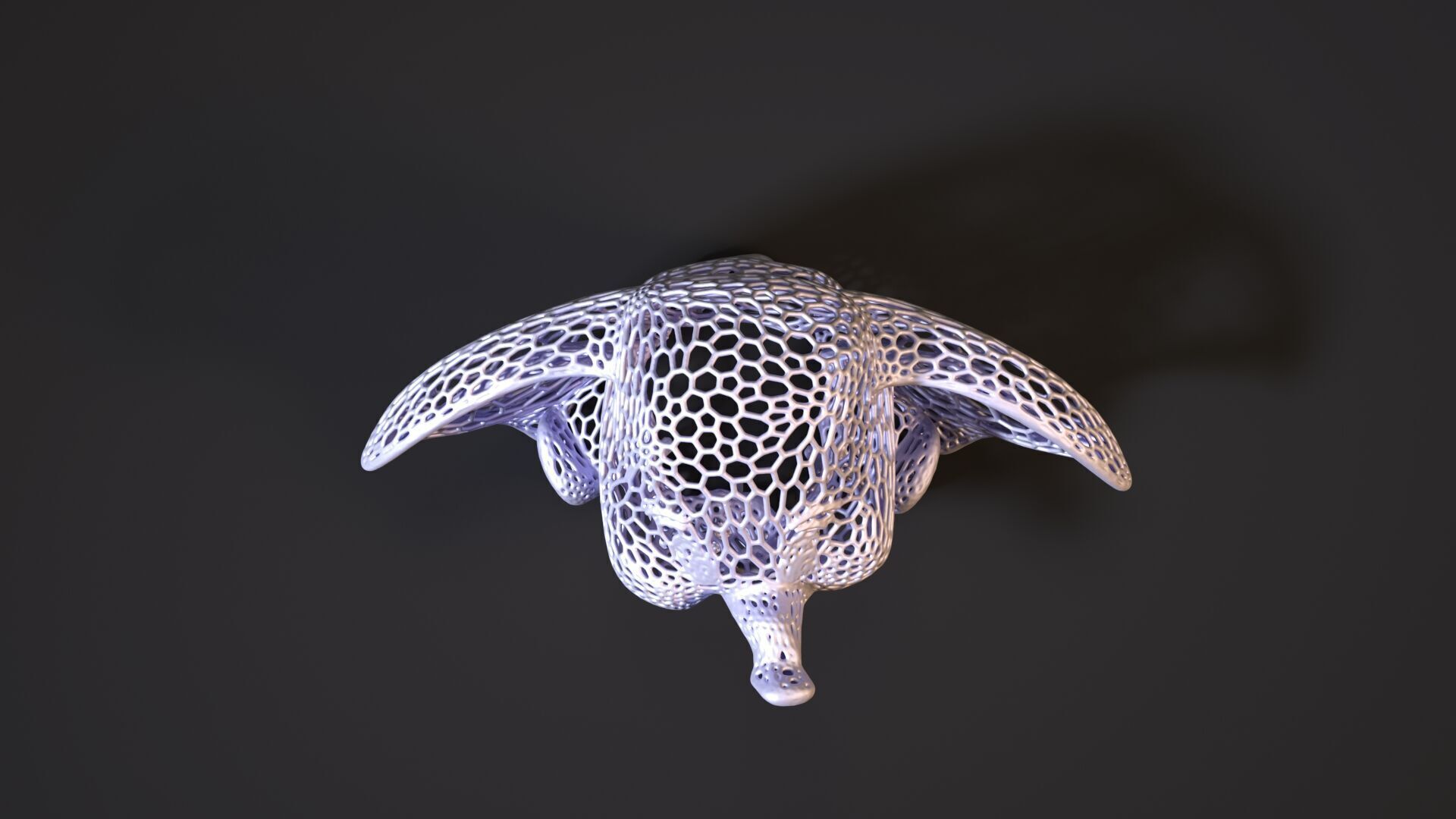 Elephant Dumbo Voronoi 3D model 3D printable | CGTrader