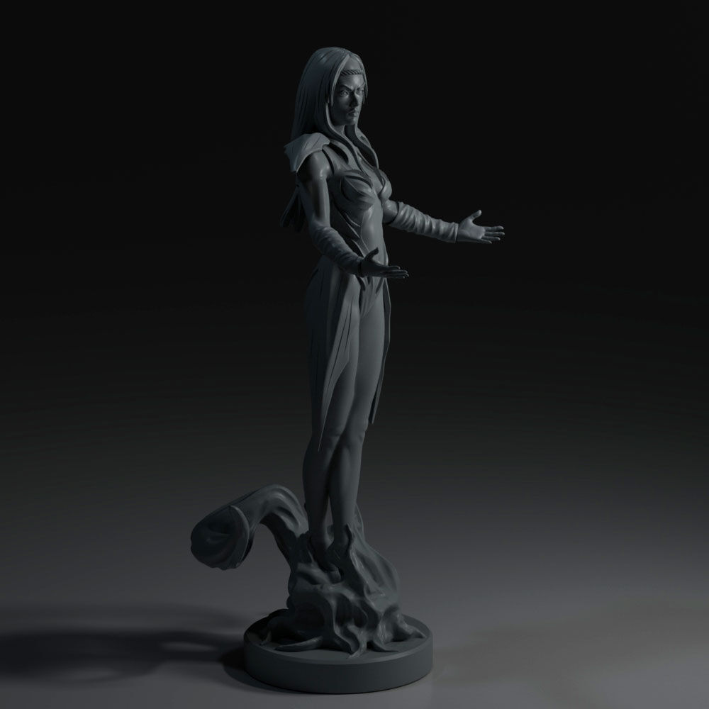 miniature female 3D model | CGTrader