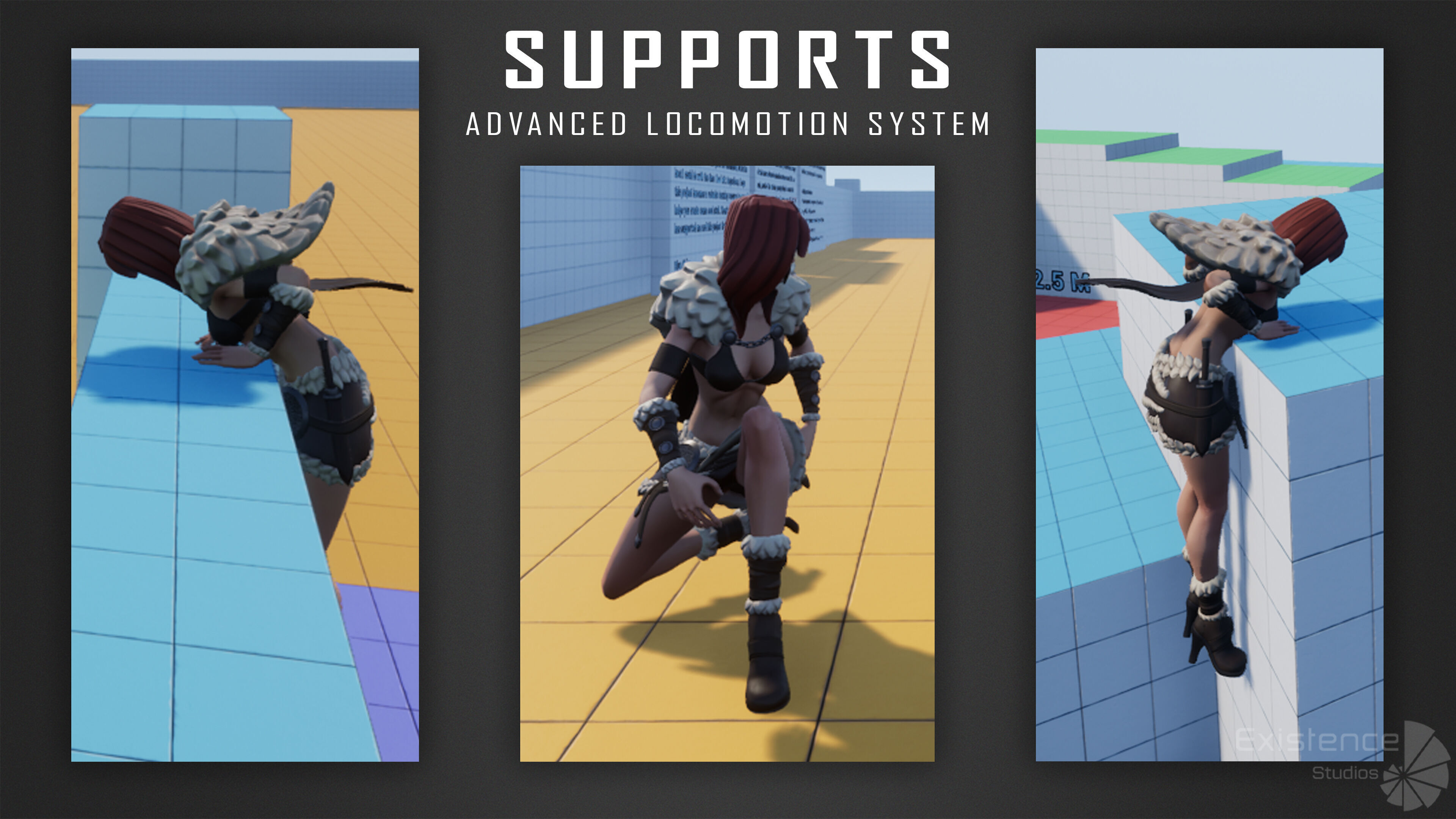 3D model Valkyrie - Mythic Asgard Battle Shieldmaiden - Fantasy Hero - 60 VR / AR / low-poly ...