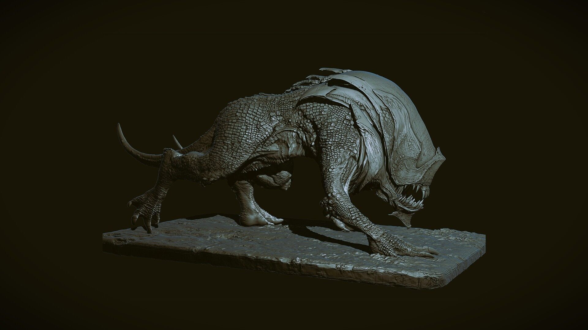 Scales VDM pack for Zbrush 3D model | CGTrader