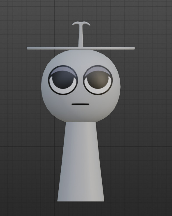 3D model Sprunki 3D Incredibox Clukr Character Low-poly VR / AR / low ...