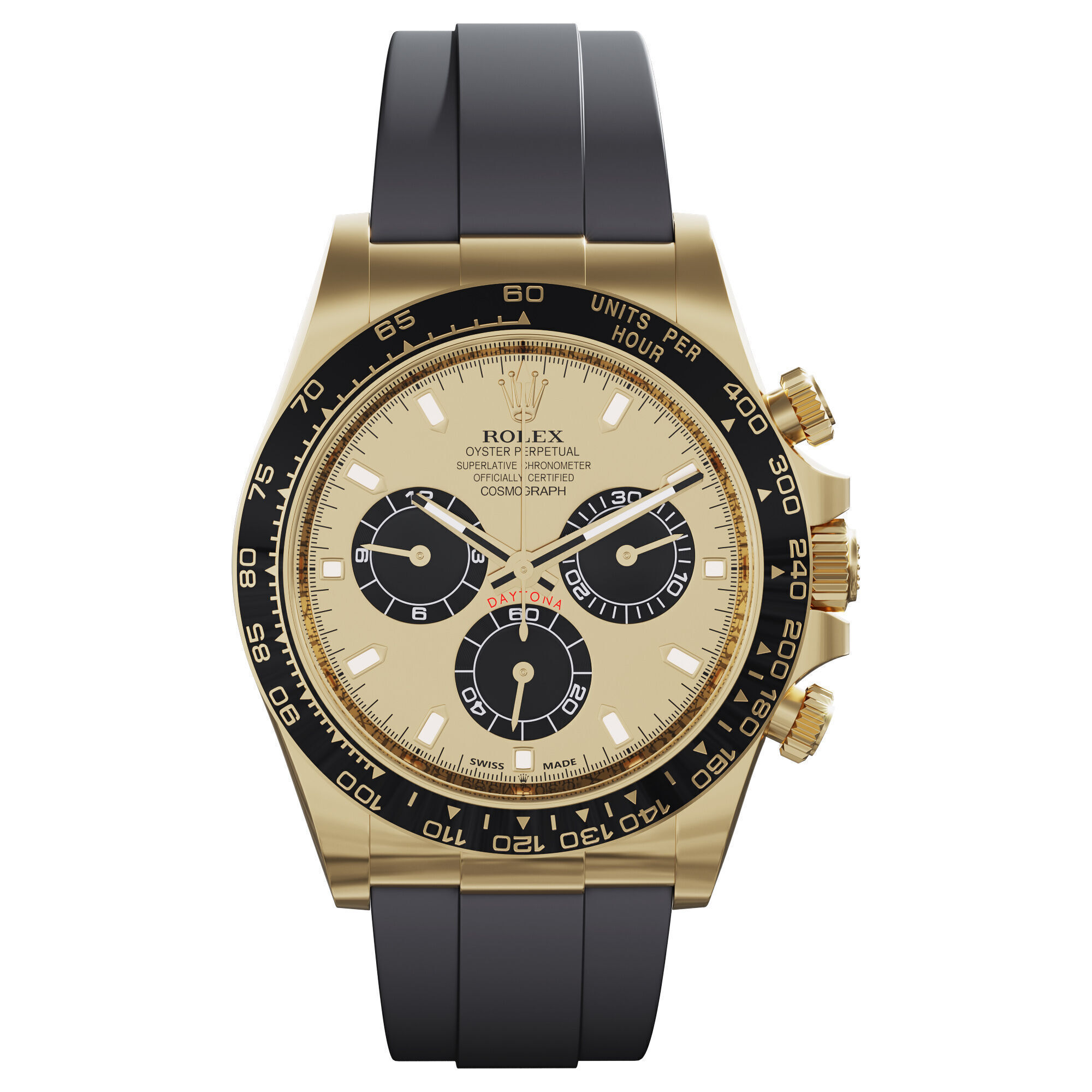 Rolex Cosmograph Daytona Pikachu 3D model | CGTrader