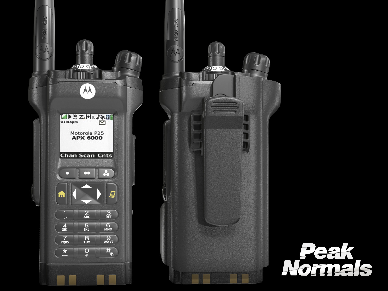 3D model APX 6000 Radio and Case VR / AR / low-poly | CGTrader
