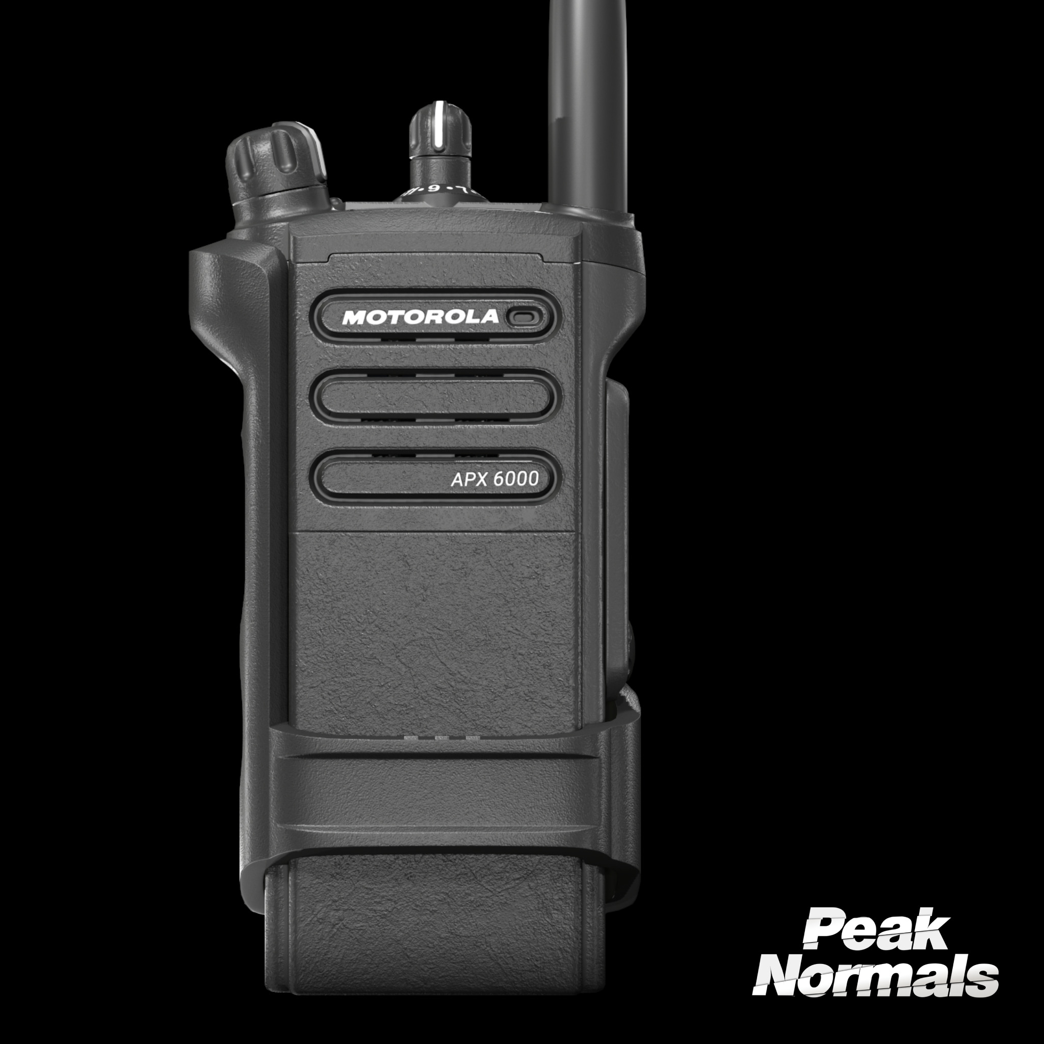 3D model APX 6000 Radio and Case VR / AR / low-poly | CGTrader