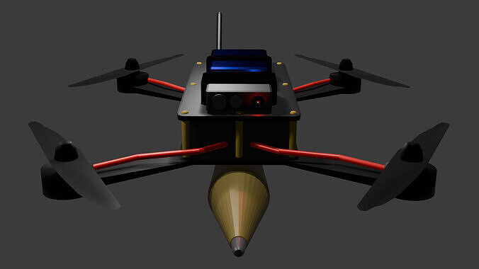 FPV Drone 3D model | CGTrader