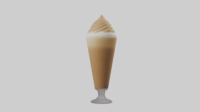 Frappe model 3D model | CGTrader