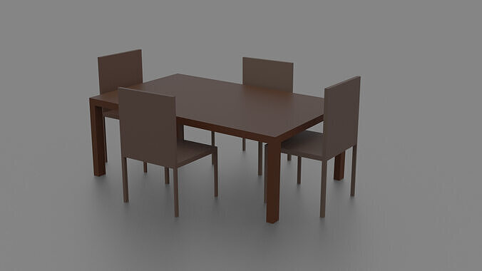 tabel free VR / AR / low-poly 3D model | CGTrader